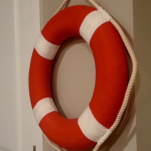 Bed Bath & Beyond | Other | Lifeguard Bouy Decorative Ring For Room 8 ...